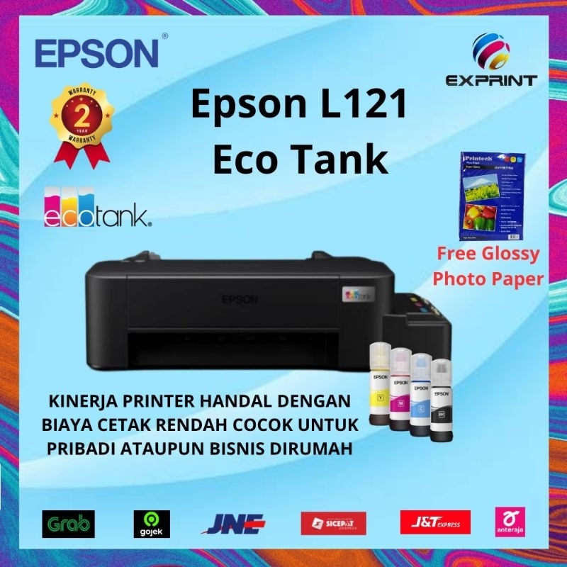 Jual EPSON L121 Ecotank Garansi Resmi | Shopee Indonesia