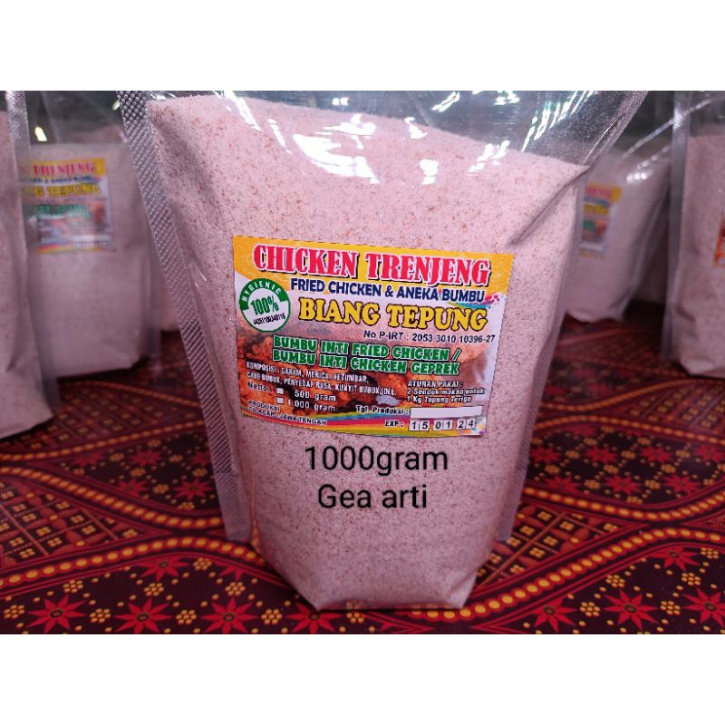 Jual Biang tepung bumbu tepung krispy bumbu ayam goreng bumbu untuk ...