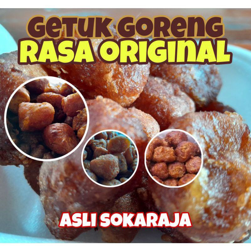 Jual GETUK GORENG ASLI SOKARAJA RASA ORIGINAL GULA JAWA | Shopee Indonesia