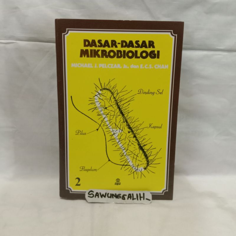 Jual BUKU DASAR DASAR MIKROBIOLOGI JILID 2 BY PELCZAR (UIP) | Shopee Indonesia