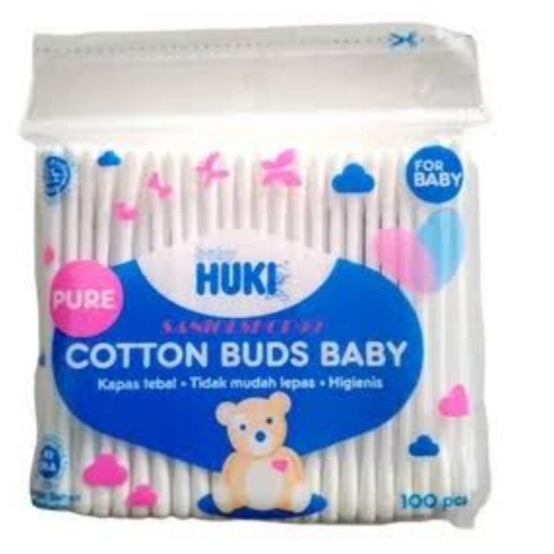 Jual Cotton Buds Huki Baby dan adult | Shopee Indonesia