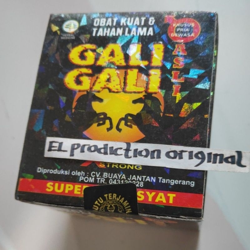 Jual gali gali kapsul kuat tahan lama, asli original dan berkhasiat ( privasi aman ) | Shopee ...