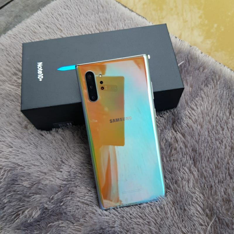 Jual Samsung Note 10 Plus 256gb Resmi indo Fulset | Shopee Indonesia
