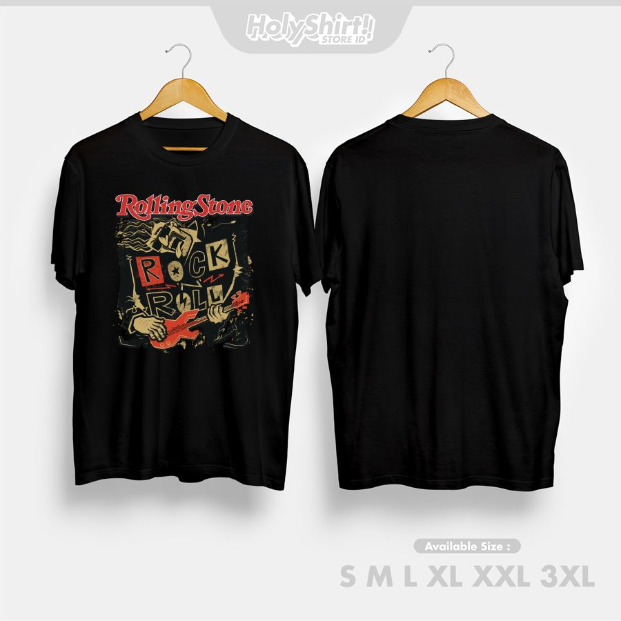 Jual Kaos Baju Band Rolling Stone Kaos Band | Shopee Indonesia