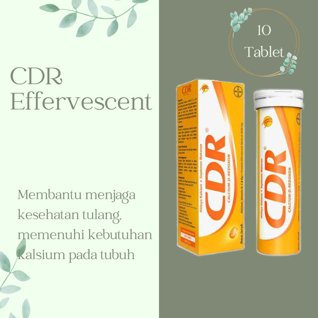 Jual CDR Effervescent Jeruk (10 Tablet) | Shopee Indonesia