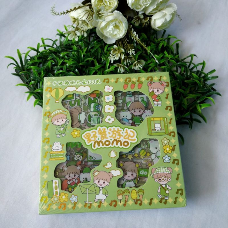 Jual Sticker Momo Viral/sticker buku/sticker mainan/sticker bagus ...