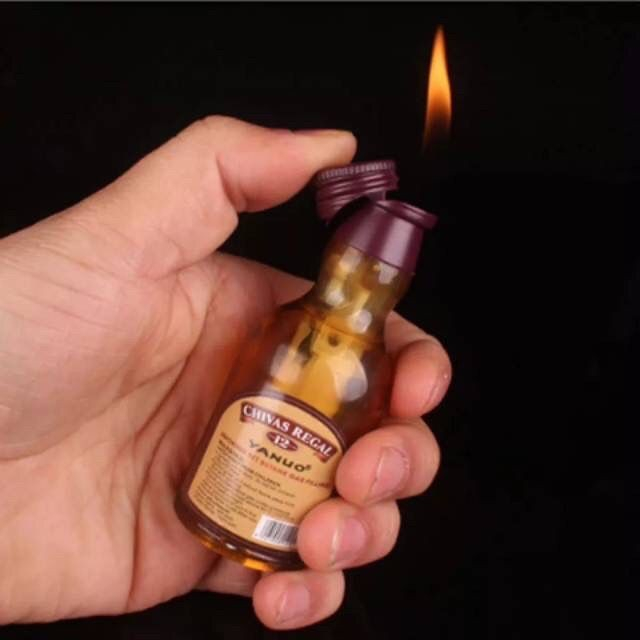 Jual Korek Api Miniatur Botol Chivas Lighter Souvenir Koleksi Unik ...