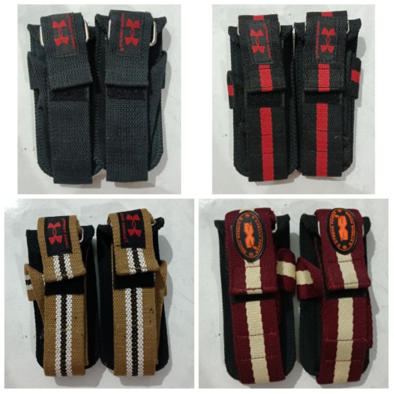 Jual Tali Power Strap Gym Fitness Ring Besi/ Hand Lifting Lilit Grip ...