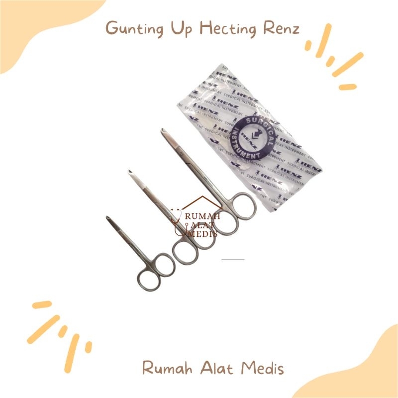 Jual Gunting Up Hecting RENZ 13cm / 11.5cm Gunting AFF HECTING Gunting ...