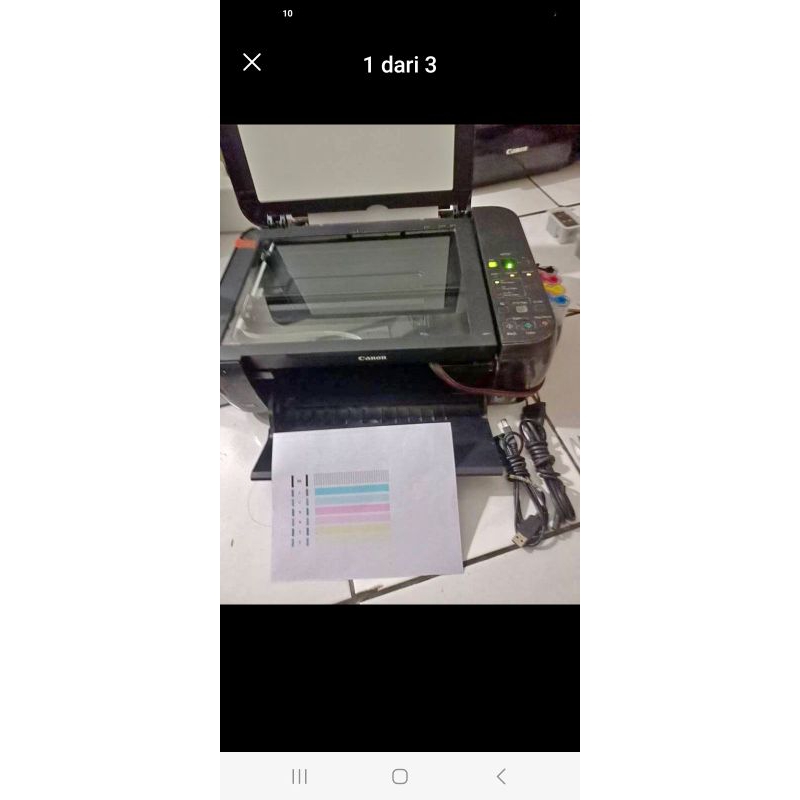 Jual printer canon mp287 multi fungsi modif epson normal siap pakai ...