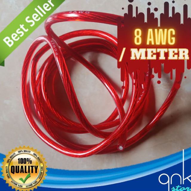 Jual Kabel Power Kabel Strom Power 8 AWG Audio Hollywood HW-638 ...