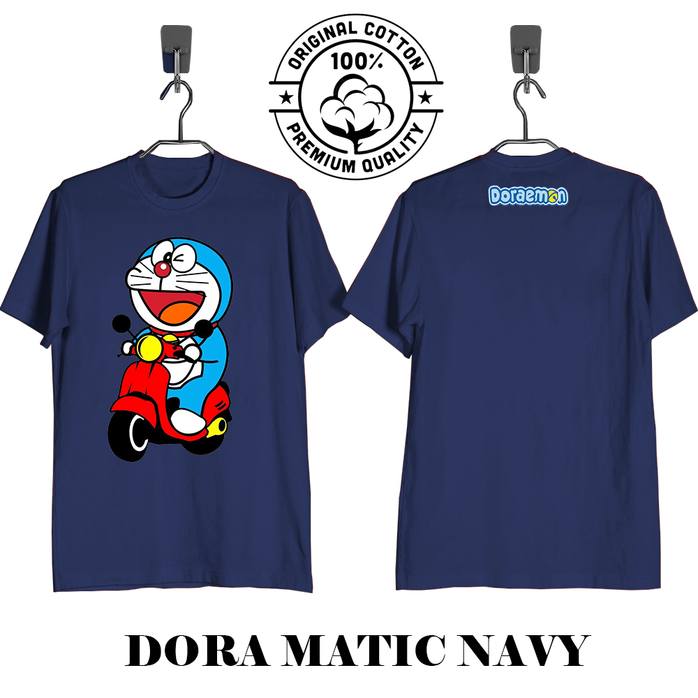 Jual Kaos BAJU DORAEMON DEWASA DAN ANAK FUN CORNER COTTON 24s | Shopee ...