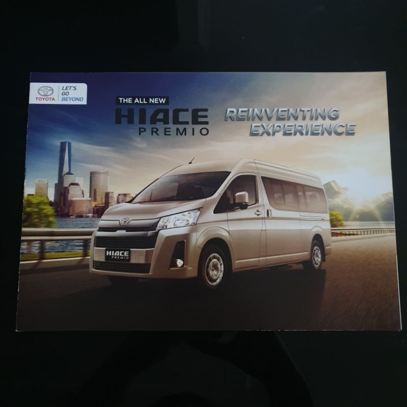 Jual Brosur Toyota Hiace Premio ( leaflet ) | Shopee Indonesia