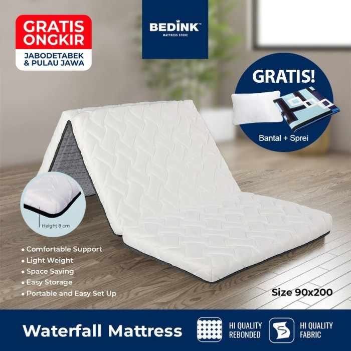 Jual Bedink Waterfall Mattress Uk 90x200 cm | Shopee Indonesia