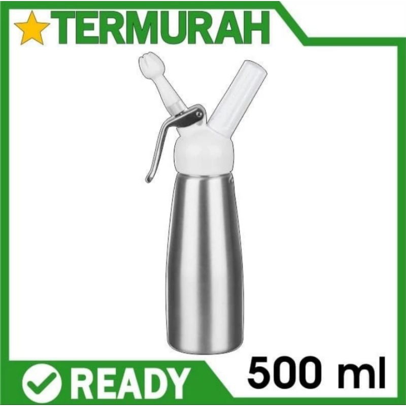 Jual Whip Cream Dispenser Whipped Cream 500ml Whipping N20 Whip Cream Maker | Shopee Indonesia