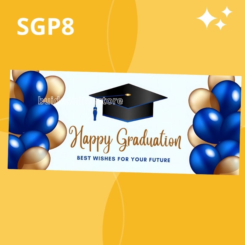 Jual Stiker Happy Graduation Label Selamat Wisuda Congratulations ...
