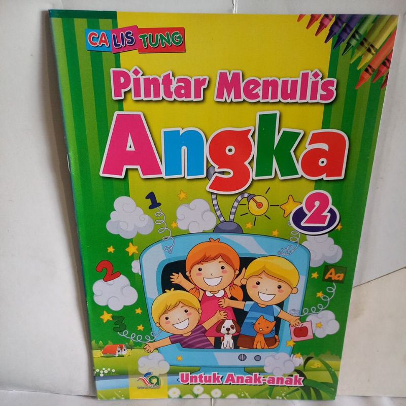Jual pintar menulis angka seri 2 untuk anak2 | Shopee Indonesia