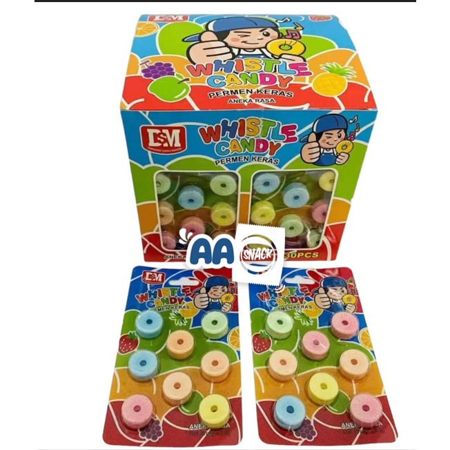 Jual AAA WHISTLE CANDY ISI 30 | Shopee Indonesia