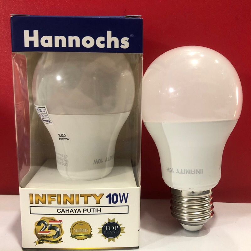 Jual Lampu LED 10w Hannochs INFINITY Cahaya : Putih | Shopee Indonesia