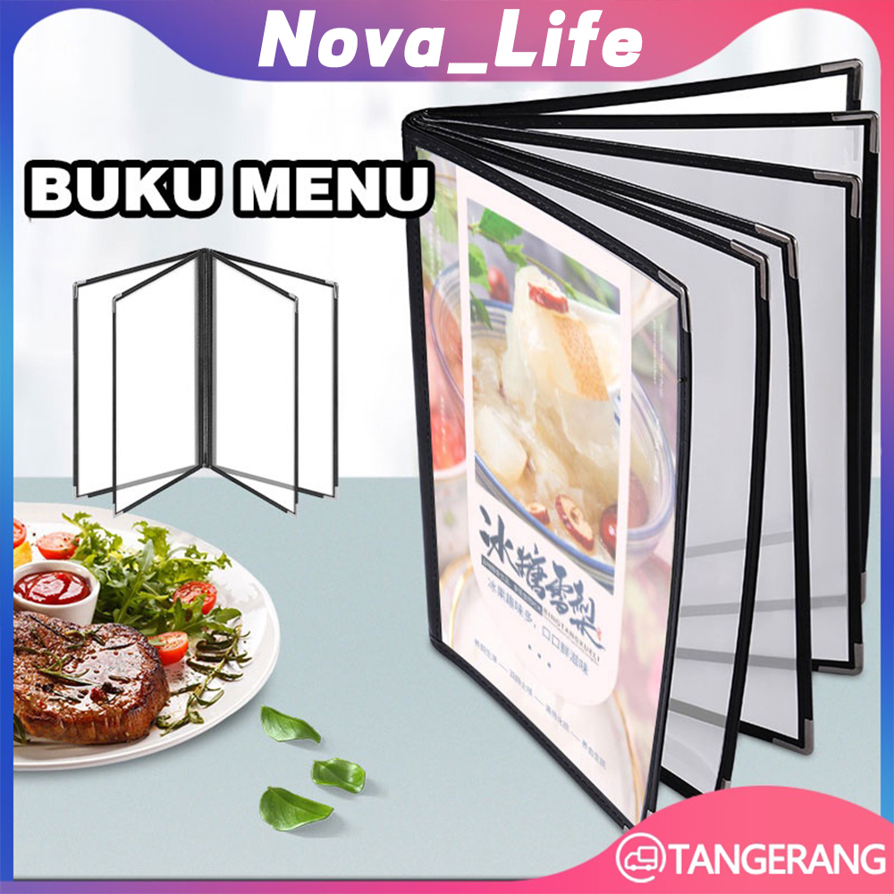 Jual A4 Cover Pelindung Menu/Restaurant Menu Covers/Buku Menu | Shopee ...