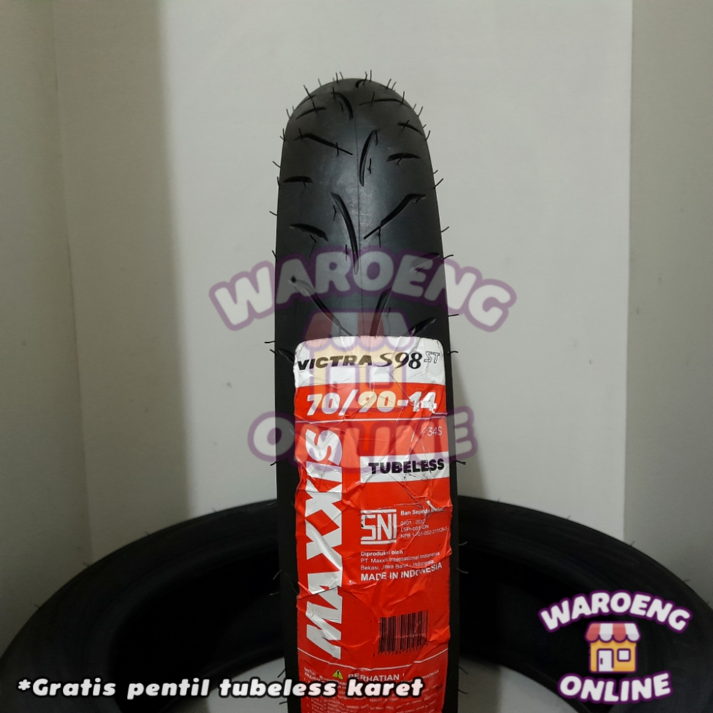 Jual MAXXIS VICTRA S98st RING 14 BAN TUBELESS BAN MOTOR MATIC BEAT ...