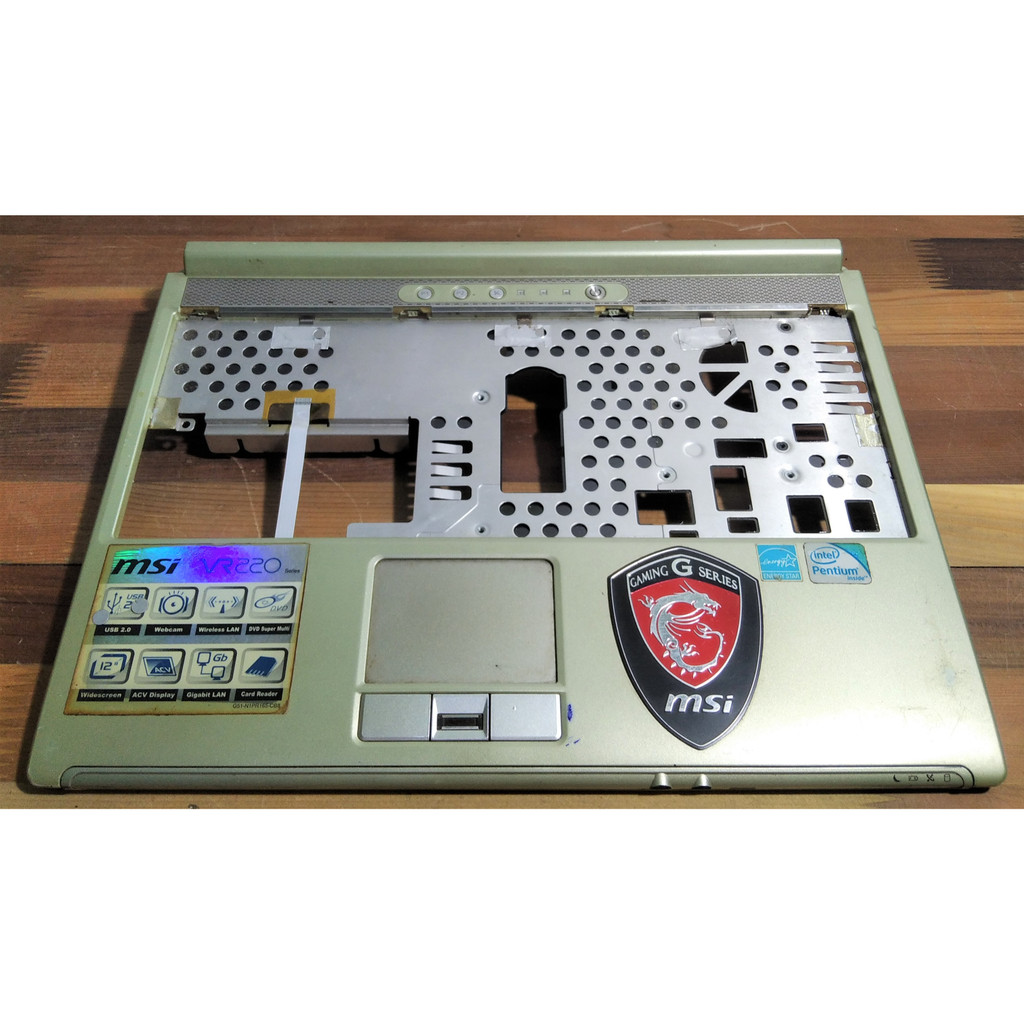 Jual Casing Frame Keyboard Palmrest Laptop MSI MS-1228 VR220 | Shopee ...