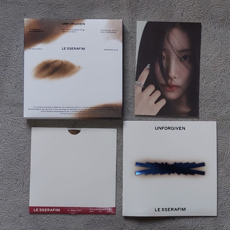 Jual Album Only Kazuha LE SSERAFIM Unforgiven Compact Ver. | Shopee ...