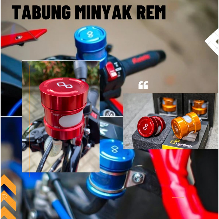 Jual BARU CKS TABUNG MINYAK REM CNC MODEL LIGHTEC TABUNG BIG CNC TABUNG ...