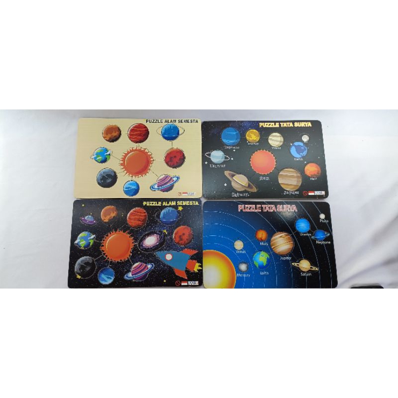 Jual Puzzle Tema tata surya, Puzzle tema alam semesta, Puzzle Kayu ...