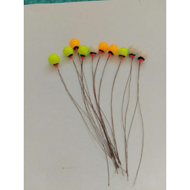 Jual pelampung sensitif mancing mas bulat isi 10 pcs termurah | Shopee ...
