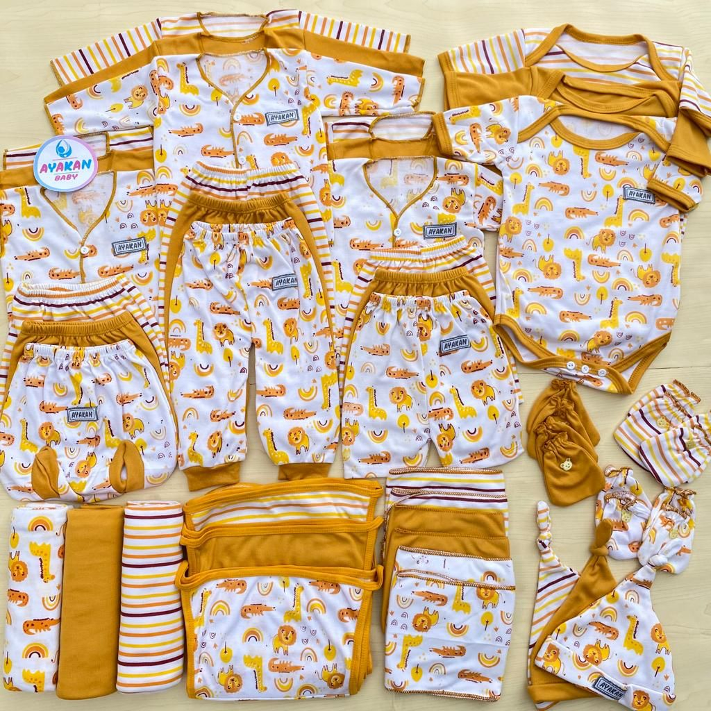 Jual Ayakan Baby 45 PCS PAKET BAJU BAYI BARU LAHIR LENGKAP HEMAT ...