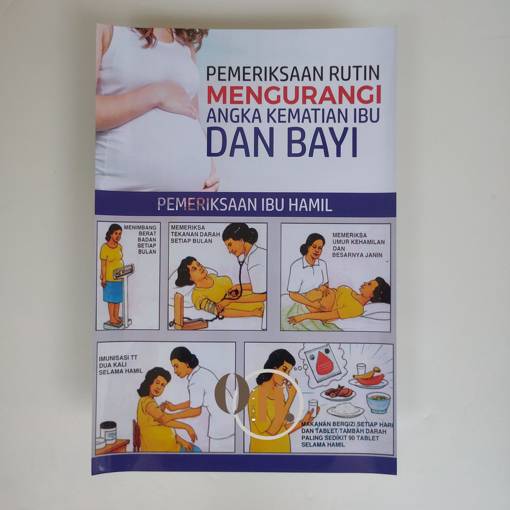 Jual Poster Kebidanan - Poster Pemeriksaan Ibu Hamil - Poster Ibu dan ...