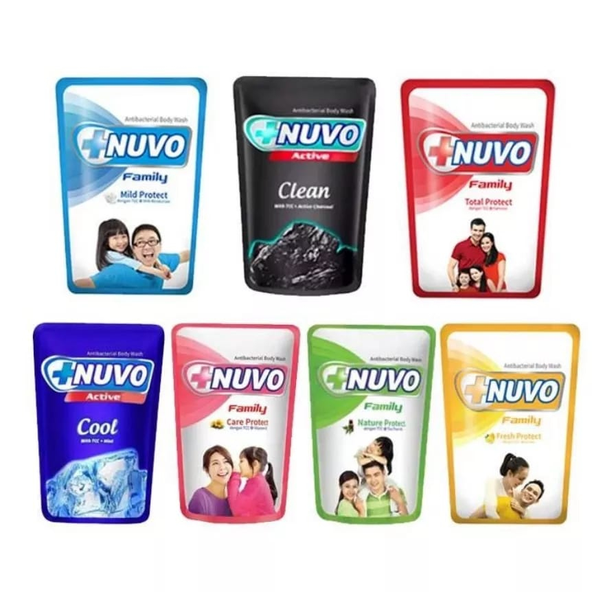 Jual ARJUNA NUVO Sabun Batang 72gram / Sabun Cair Nuvo Reffil 60ml ...