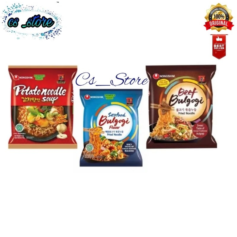 Jual Nongshim Shin Ramyun Beef Bulgogi / Seafood Bulgogi / Potato ...