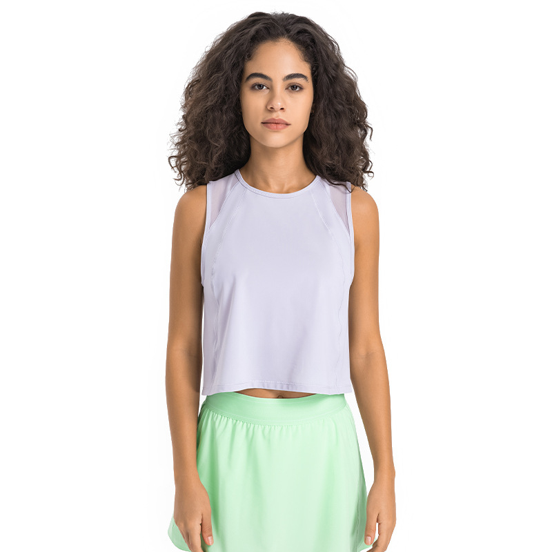 Jual Baju Mini Tank Top Crop Top Olahraga NOMU Crop Tanks Best Quality ...