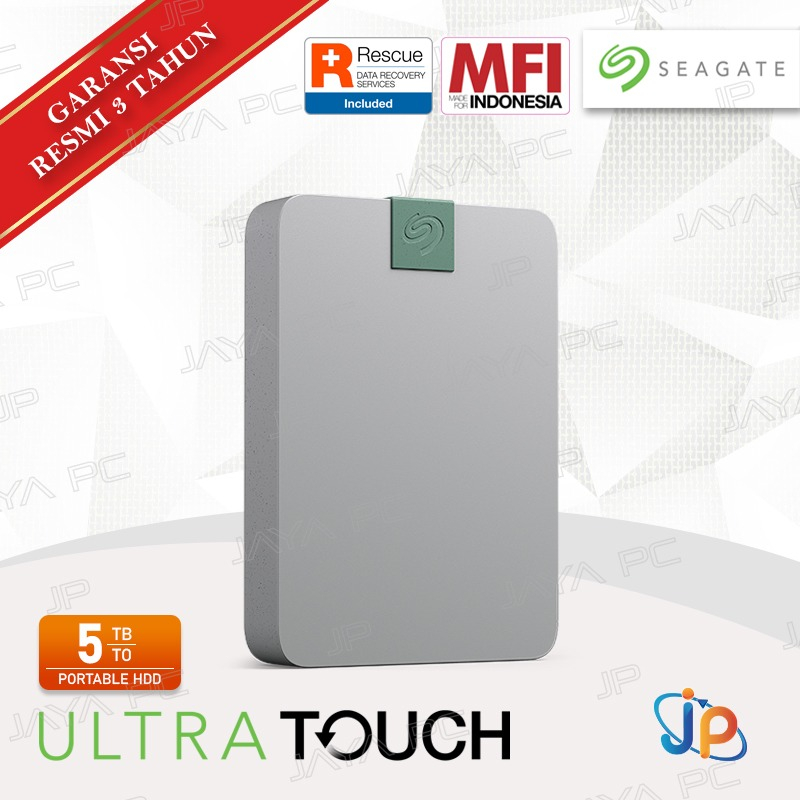 Jual Seagate Ultra Touch 5TB - HDD/ Hardisk / Harddisk External USB-C 3 ...