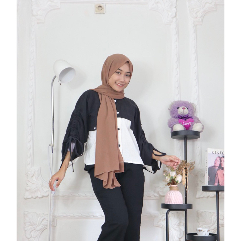 Jual VLARY LINEN TOP | Shopee Indonesia
