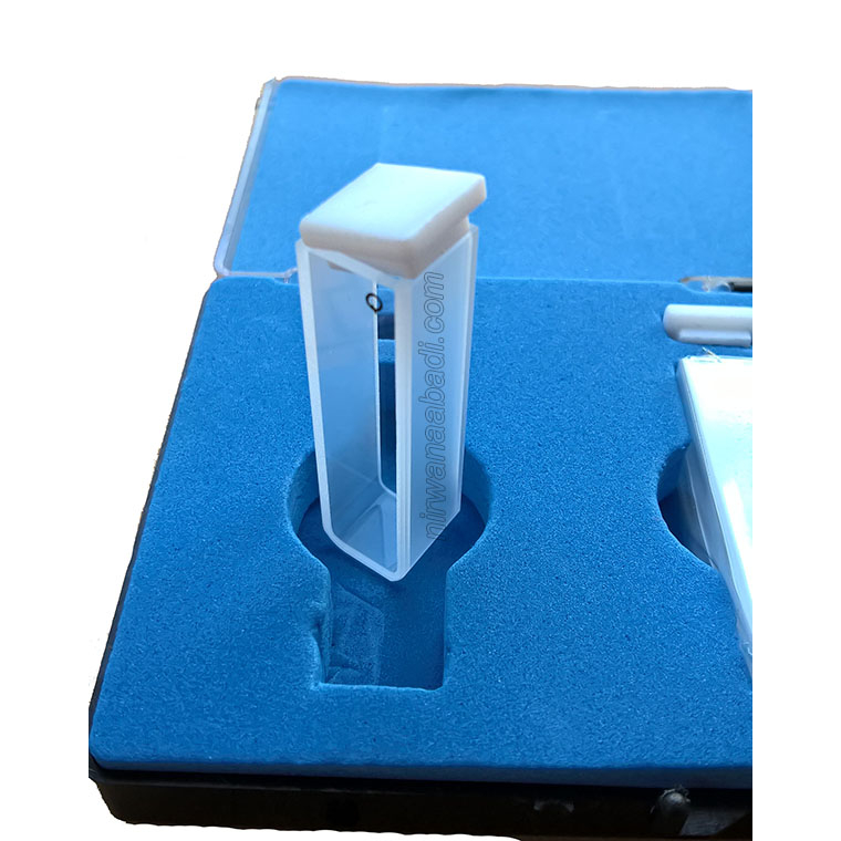 Jual Kuvet Cuvette Quartz 10 x 10 x 45 Spektrofotometer | Shopee Indonesia