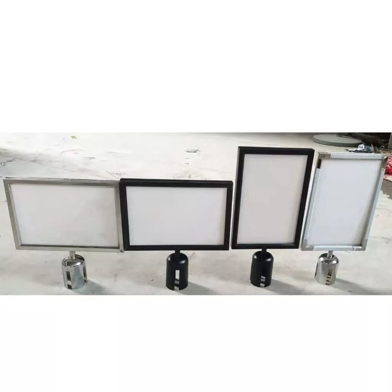 Jual SIGN FRAME Stainless A4 LANDSCAPE SIGNAGE / PAPAN TIANG ANTRIAN ...