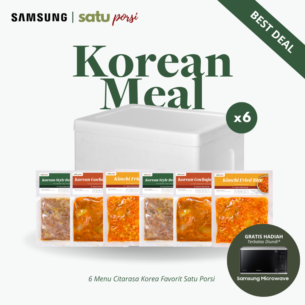 Jual Satu Porsi Korean Meal | Shopee Indonesia