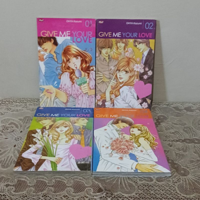 Jual Komik Give Me Your Love Ohya Kazumi 1-4 tamat lengkap | Shopee ...