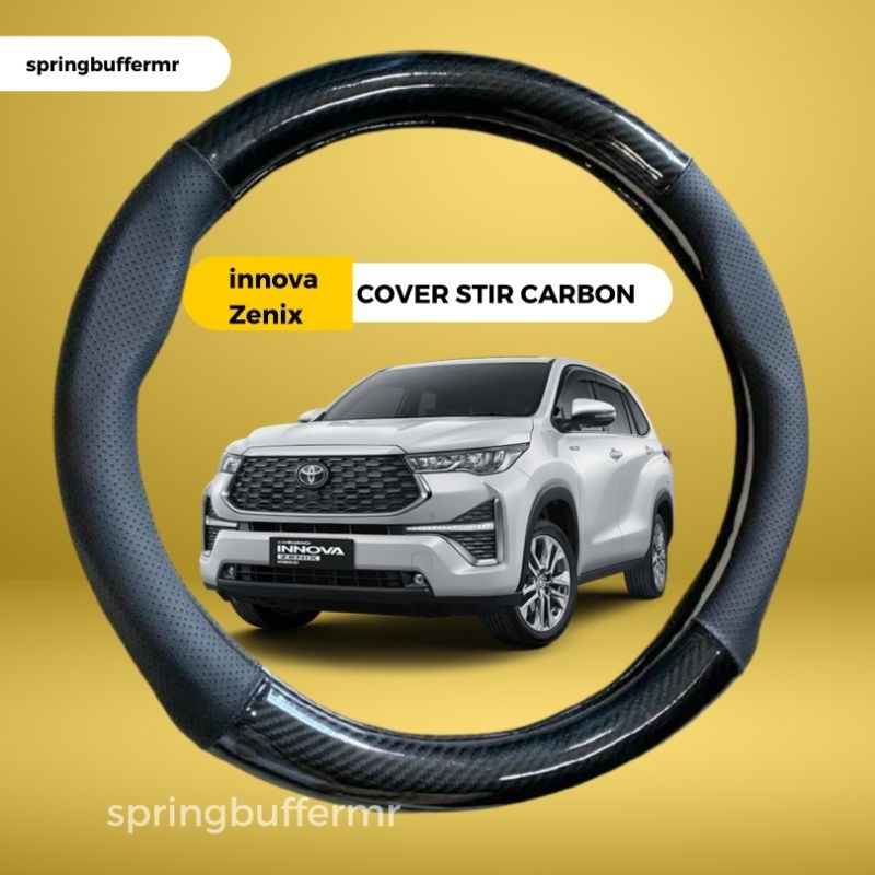 Jual Cover Stir Sarung Stir Carbon Innova Zenix | Shopee Indonesia