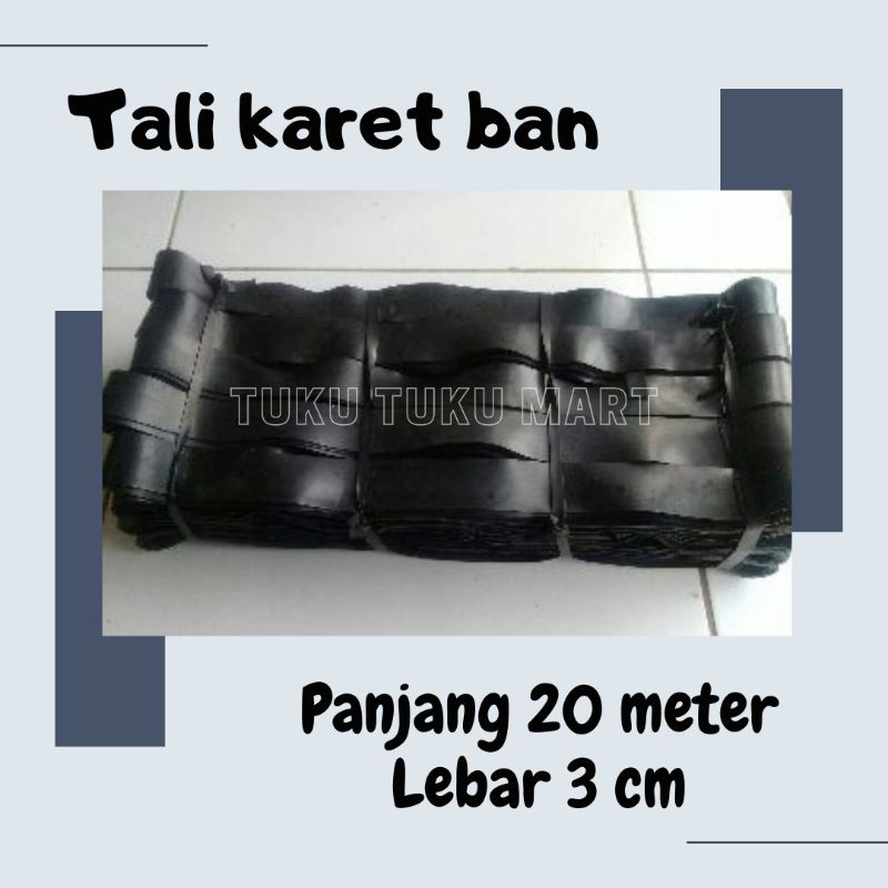 Jual Tali karet Ban 20 Meter Ikat Barang Jok Motor | Shopee Indonesia