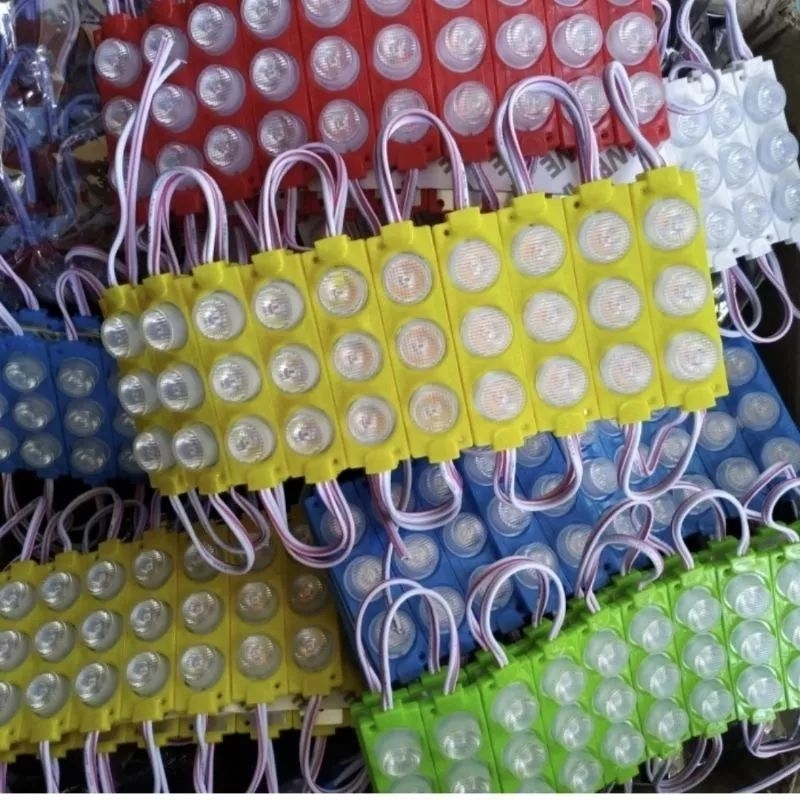 Jual LAMPU LED 3 MATA LAMPU KOLONG Mobil truck & bus 12V&24V | Shopee ...