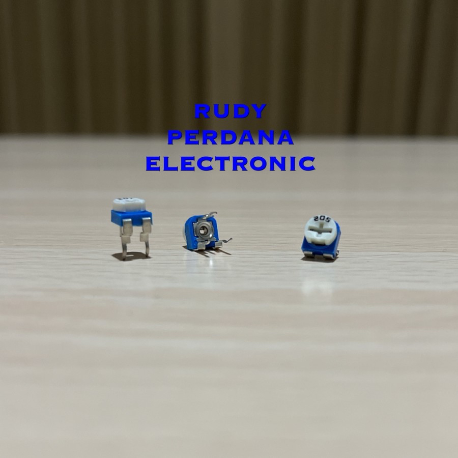 Jual TRIMPOT TRIMMER VERTICAL VARIABLE RESISTOR VR RM-065 201 200R 221 ...