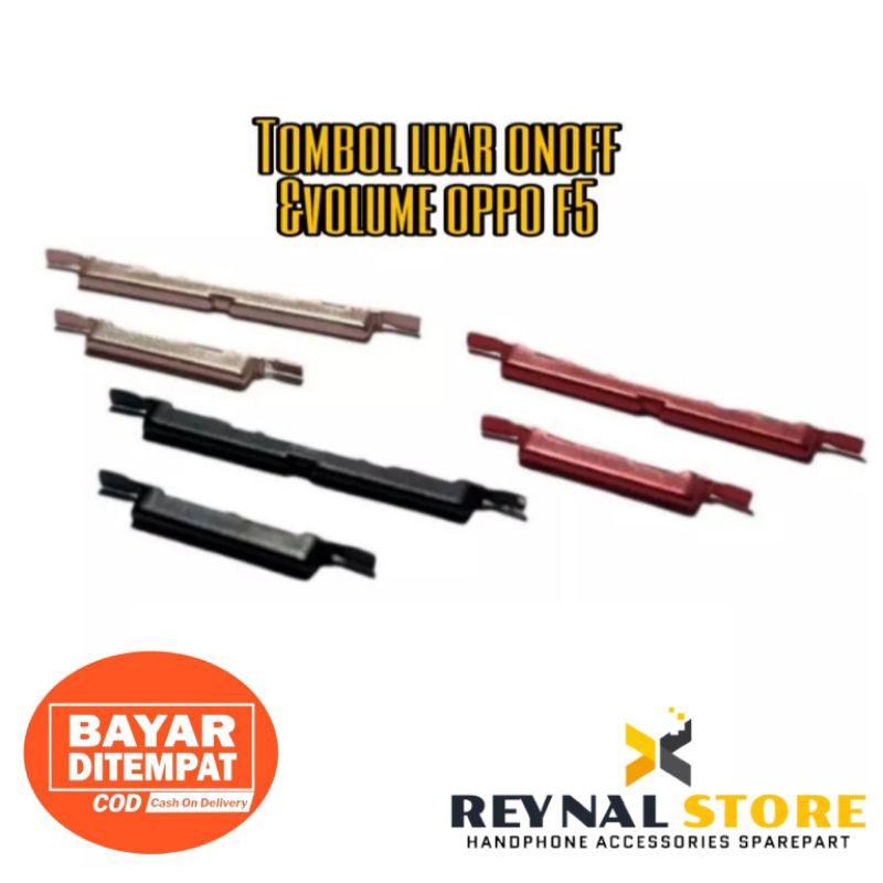 Jual Tombol Power ON Off dan Volume Luar Oppo F5 original | Shopee ...