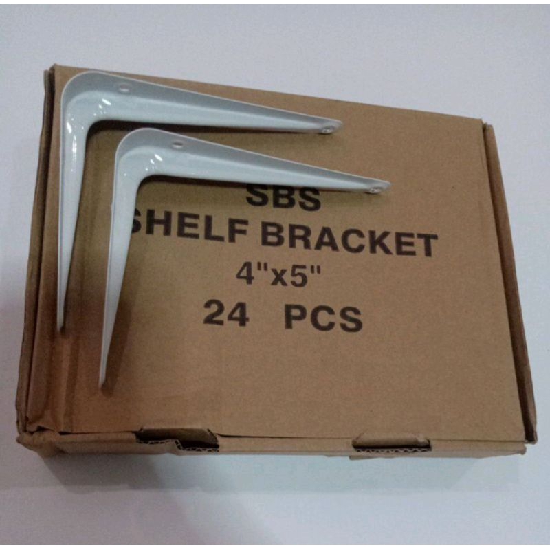 Jual Siku Rak L / Siku penyangga rak / Siku Ambalan Rak Dinding / Shelf ...