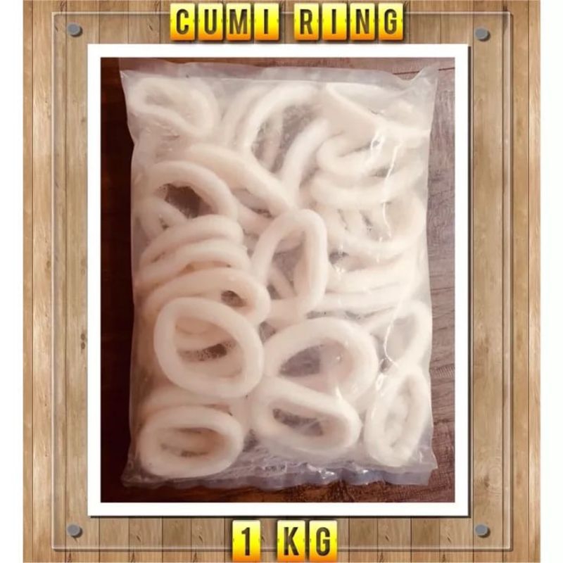Jual CUMI RING LOKAL 500gr / FROZEN FOOD SEAFOOD / CUMI FROZEN MURAH ...