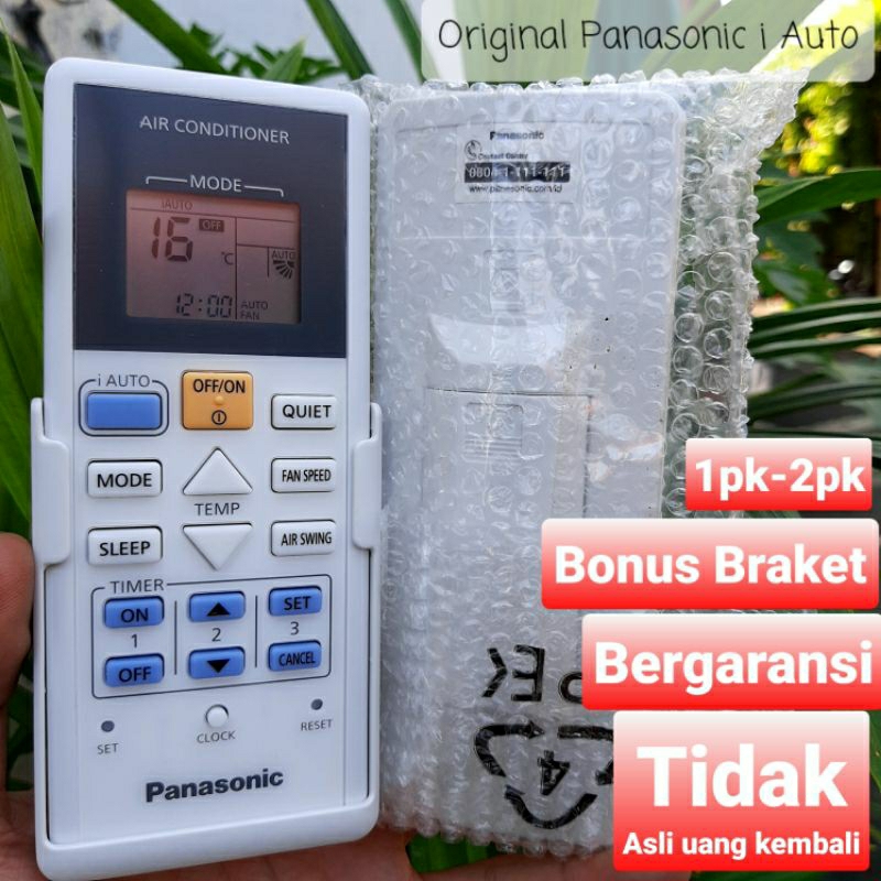 Jual Remot Remote Ac Panasonic I Auto Asli Original Bergaransi | Shopee Indonesia