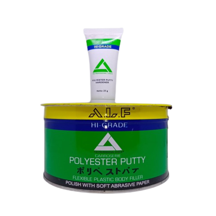 Jual Dempul Alfaglos Hi-Grade 1 Kg - Polyester Putty (Flexible Plastic ...